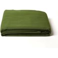 Tarps Now Waterproof Canvas Tarp - 12’ x 20’ Heavy Duty Tarp (Olive ...