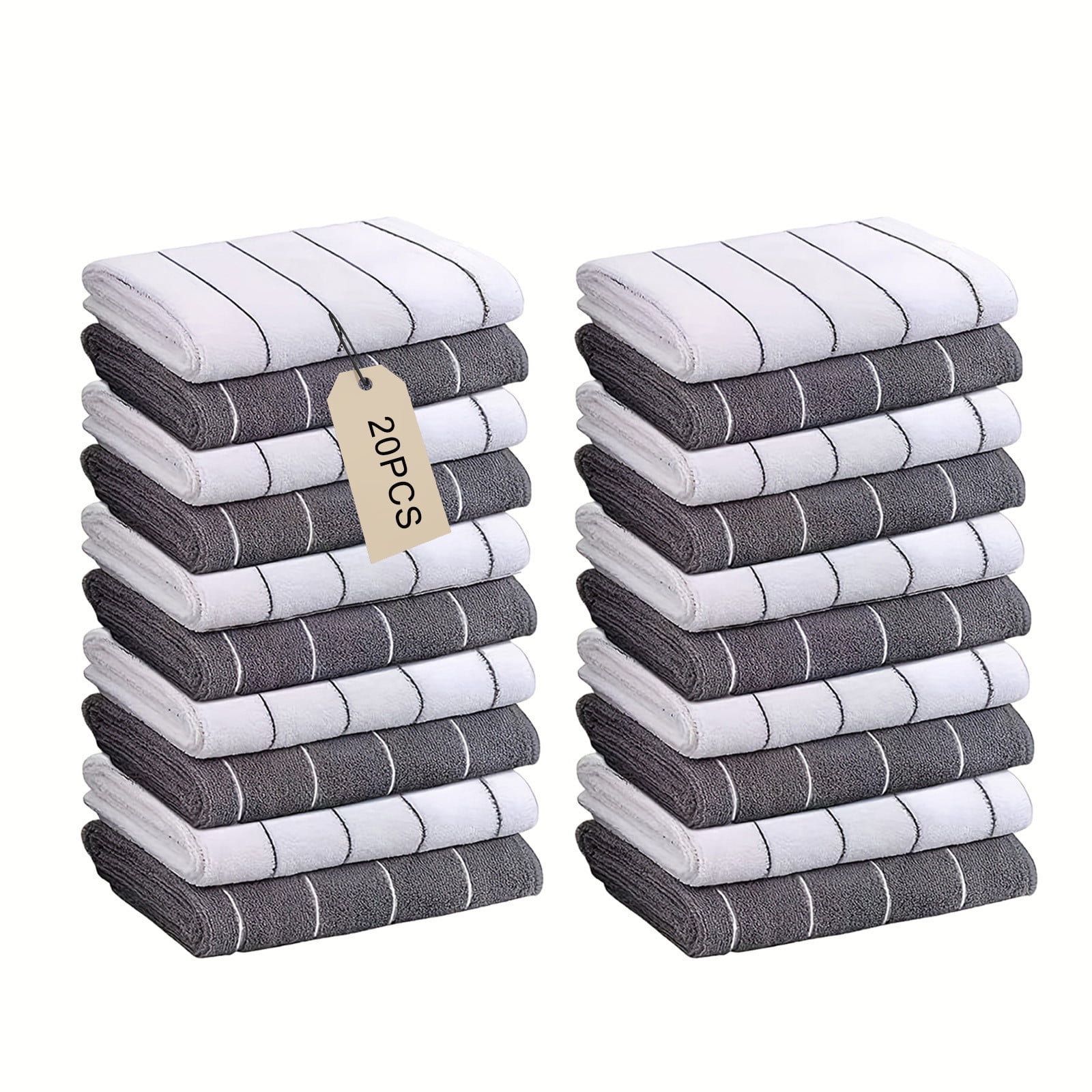 Click here for Maplenight 20-Pack 100 Cotton Washcloths Set - Ski... prices