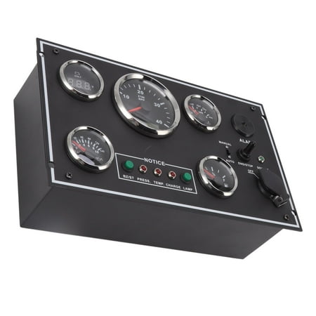 5 In 1 Gauge Panel, Battery Charge Alarm Instrument Cluster Panel IP67 ...