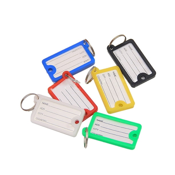 Key Label,72PCS Keys Identifier Easy Plastic Keys Identifier Key ...