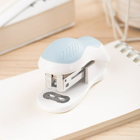 CHIKEN Mini Effortless Desktop Staplers Includes Built-in Staple ...