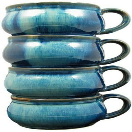 Set Of (4) Four - PRADO STONEWARE COLLECTION - Stacking / Stackable ...