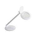 Daylight Halo 8D Table Magnifier-White & Silver - Walmart.com
