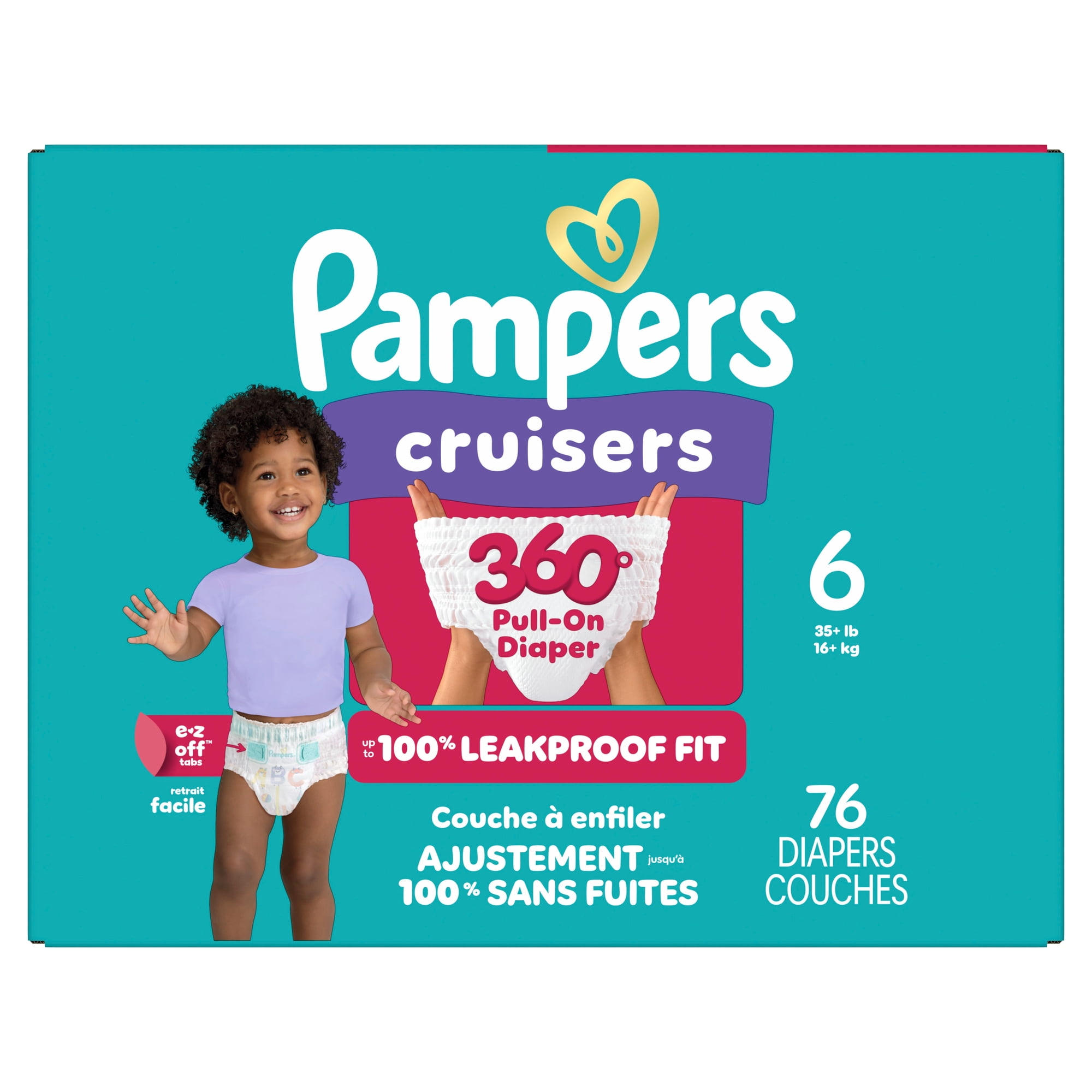 Click here for Pampers Diapers - Cruisers 360° - Size 6  Up To 10... prices