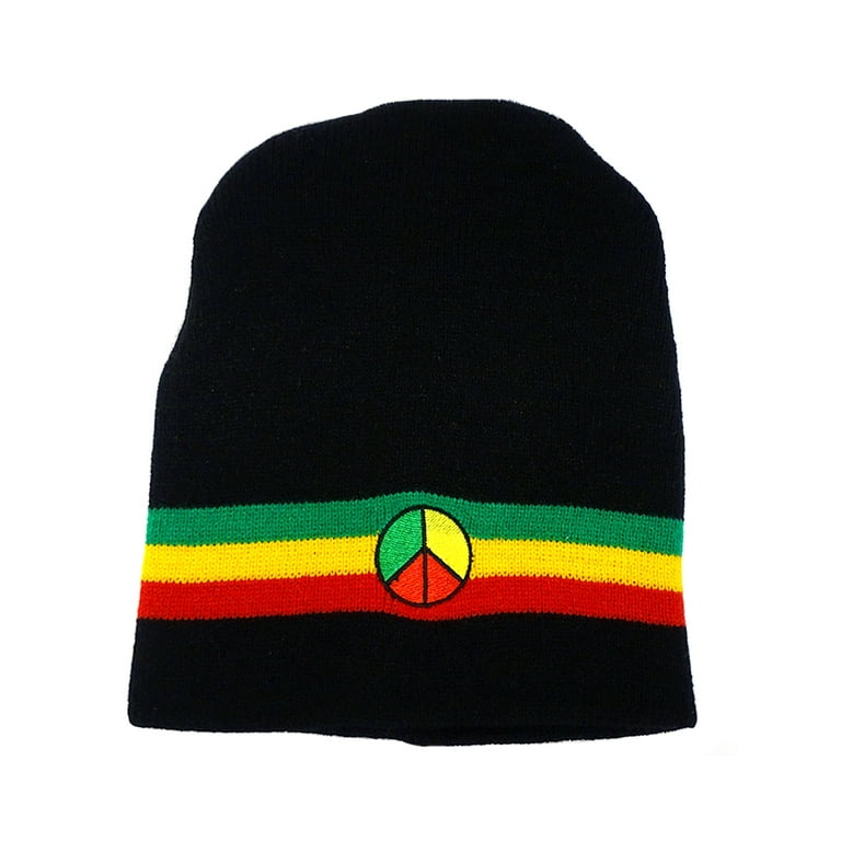 Black Rastafarian Hat