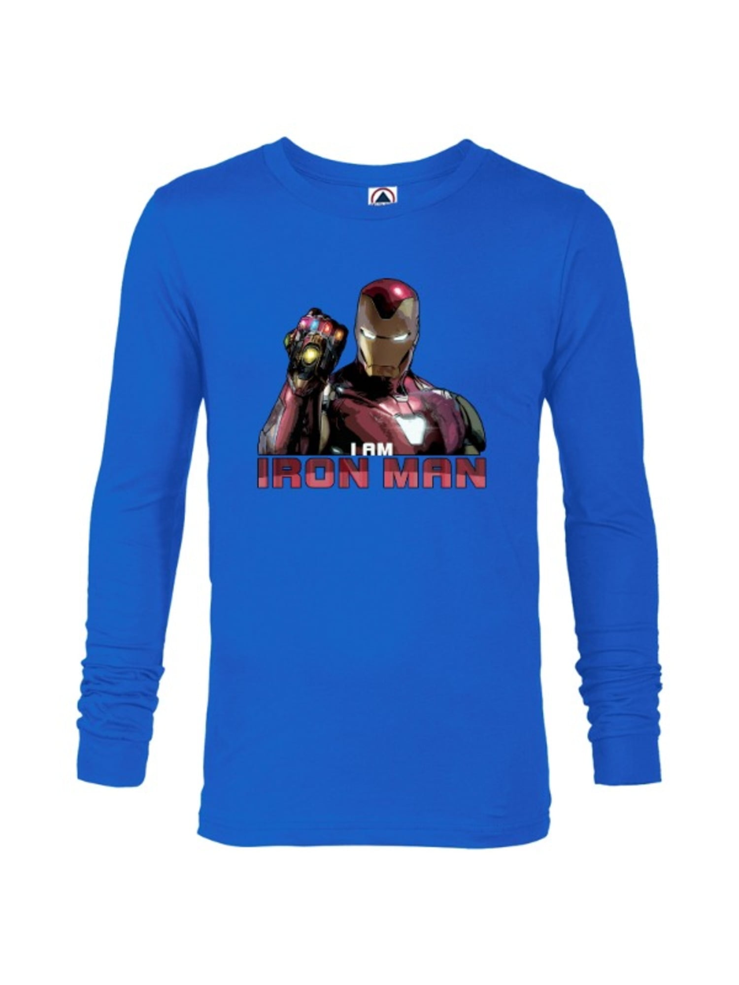 Marvel Avengers: Endgame I am Iron Man - Long Sleeve T-Shirt for Men ...