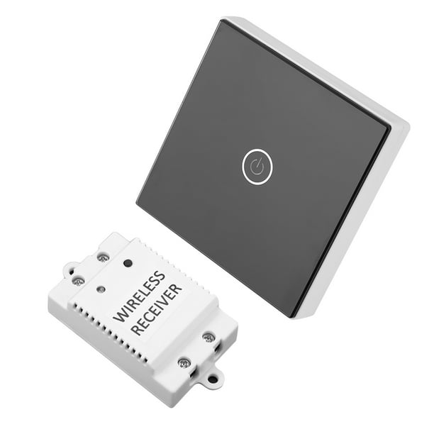 Interruptor inalámbrico, interruptor táctil inalámbrico de 12 V y 1 vía ...