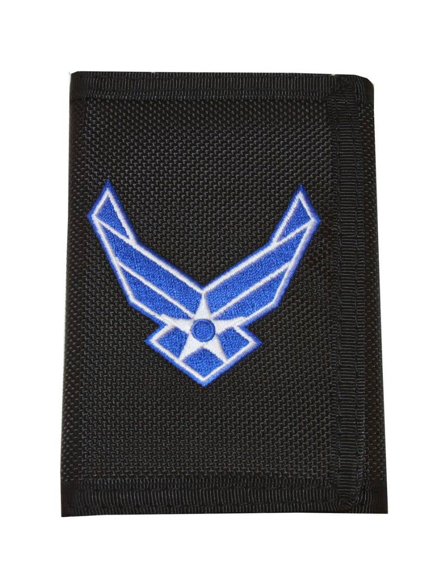 United States Air Force Wings Logo Nylon Wallet - Walmart.com