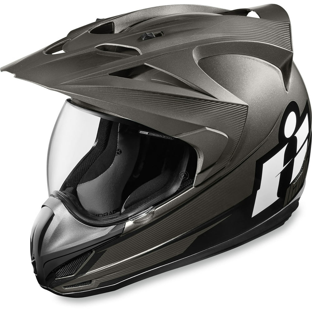 ICON Variant™ Helmet Full Face (Double Stack Black Gloss, X-Small ...
