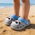 XDZJLR Boys Girls Toddler Clogs Soft Sole Breathable Panda Design ...