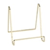 Tripar 6" Brass Plated Square Wire Display Stand for Plates, Artwork ...
