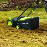 Steelite 2-in-1 Electric Dethatcher and Scarifier,13-Inch 12-Amp Corded ...