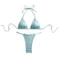COMVALUE Women Bikini Swim Sexy Swimsuit Triangle Top and Bottom Set ...