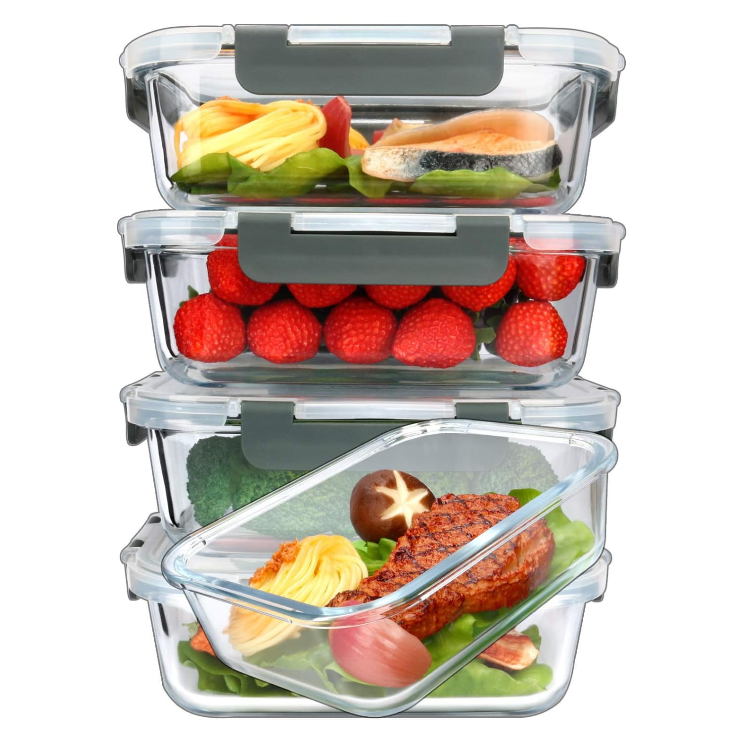 Click here for 7oys 5-Pack 36oz Airtight Food Storage Containers... prices