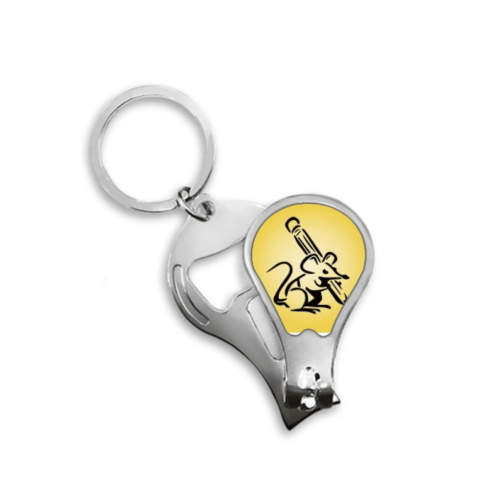 Mouse Clever Writing Outline Exquisite Fingernail Clipper Cutter Opener ...