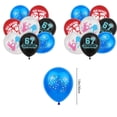 67 Birthday Decorations Set, Six Seven Meme Banner, Cake Topper, 12 ...