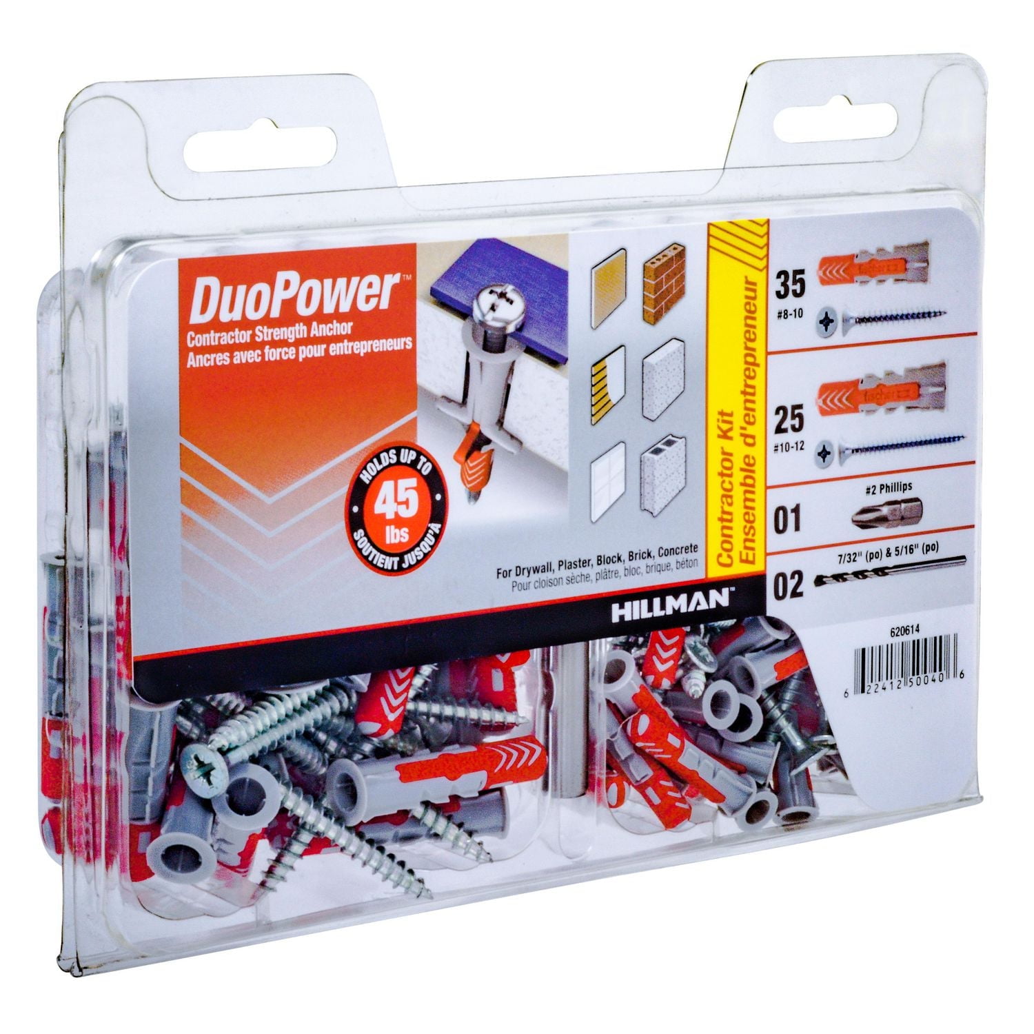 Click here for Hardware Essentials #8 & #10 Duopower Anchor Kit 6... prices