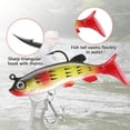6 count Swimbait Kit Realistic and Surface with Realistic fisheye and ...