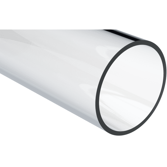 Extruded Acrylic Rigid Round Tube, Clear, 2-1/4" ID x 2-1/2" OD x 48" L ...