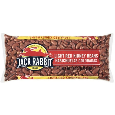 Jack Rabbit Brand Light Red Kidney Beans, 16 oz - Walmart.com
