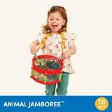Battat Animal Jamboree Toy Drum and 4 Musical Instruments, Toddler and ...