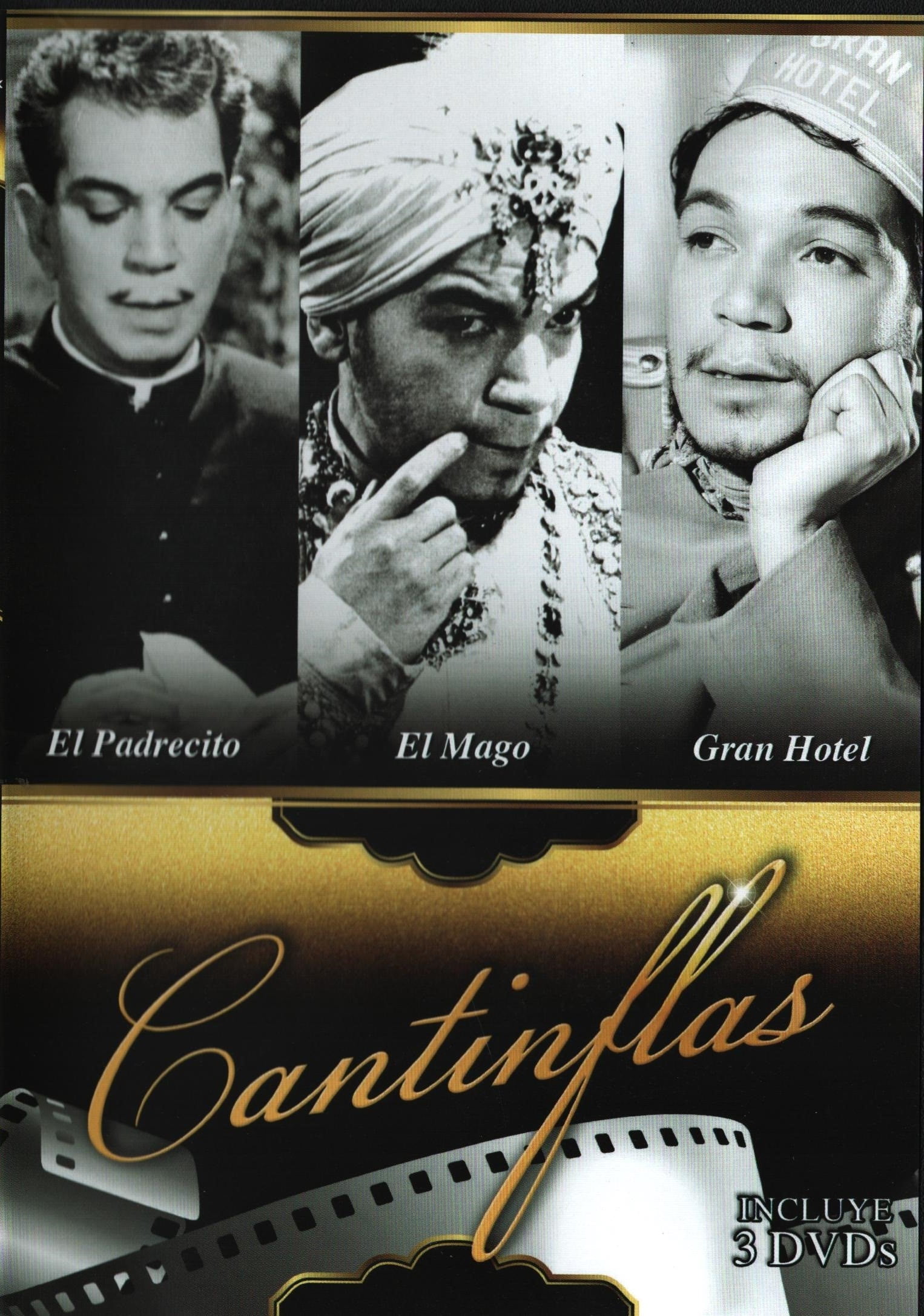 Cantinflas Mario Morino Three Spanish Movies DVD Set El Padre, El Mago ...