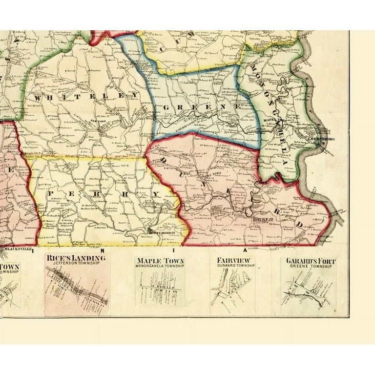 Old Greene County Pennsylvania