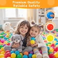 PigPigPen Ball Pit Play Balls, 50-Piece, Plastic, Crush-Resistant, BPA ...