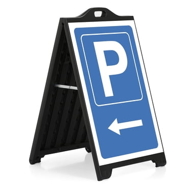 Excello Global Products Swinging Changeable Message Sidewalk Sign ...