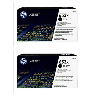 HP 653X (CF320X) Black High Yield Original LaserJet Toner Cartridge ...