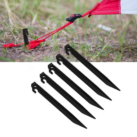 5 Pieces Tent Stakes, Portable Awning Shelter Ground Nail Anchor ...