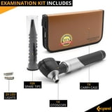 Cynamed Mini Otoscope - Portable Diagnostic Kit with Light, 4X ...