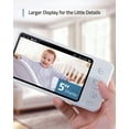 eufy Spaceview Pro Baby Monitor and Camera, 5-inch and 720p LCD Display ...