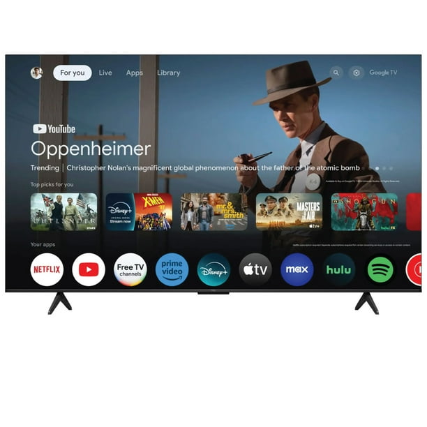 Pantalla de 65 pulgadas TCL LED 4k UHD Google TV | Walmart en línea