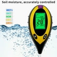 VONTER Compact Durable 4-in-1 Soil pH Meter Test Kit, No Batteries ...