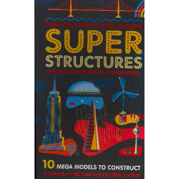Super Structures: 10 Mega Models to Construct - Walmart.com