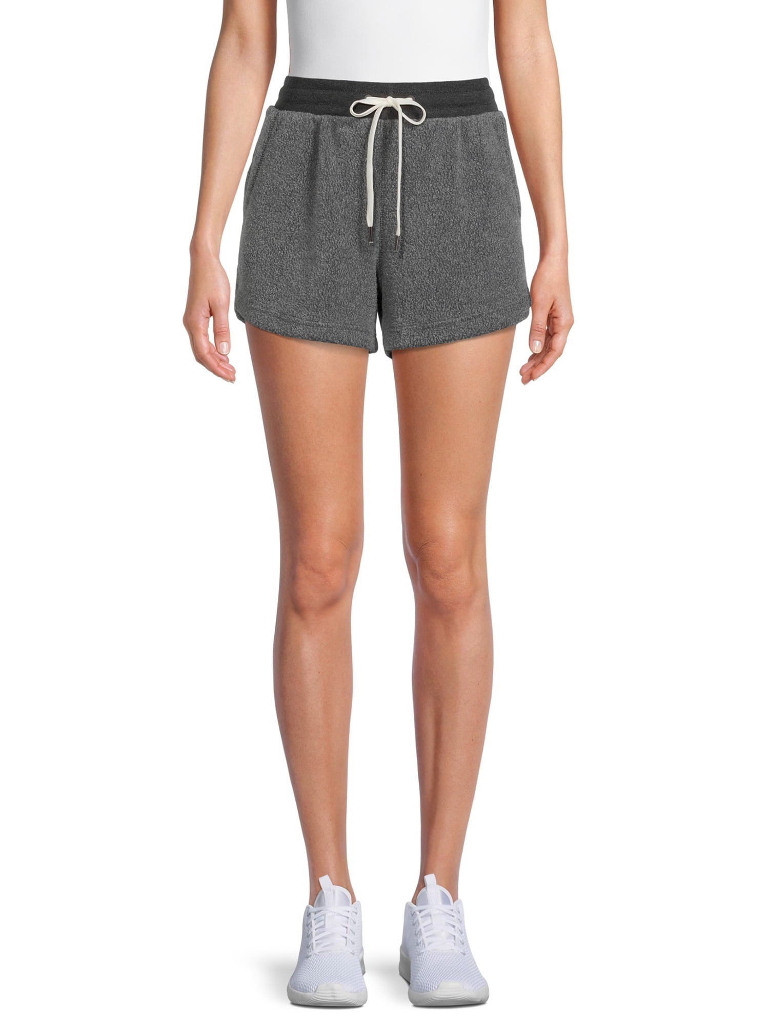 Avia Womens Reverse Fleece Shorts