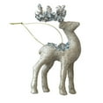 Christmas Reindeer Ornament, Handcrafted Resin Pendant with Graceful ...