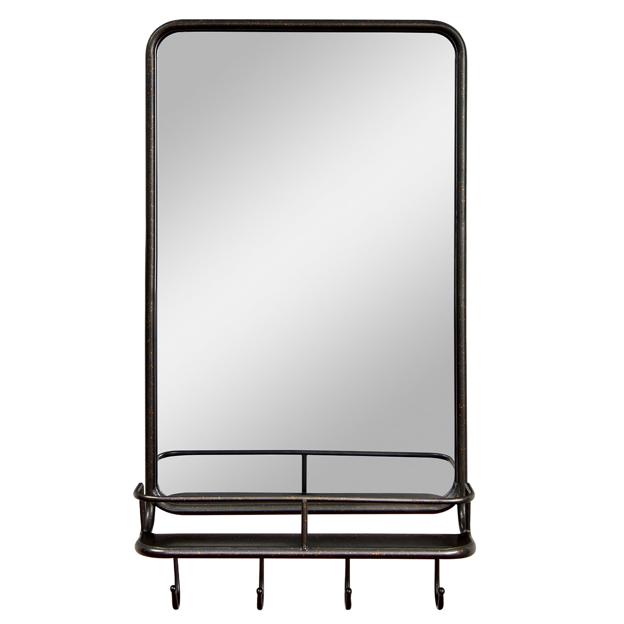 Click here for Costway Wall Bathroom Mirror W/ Shelf Hooks Sturdy... prices