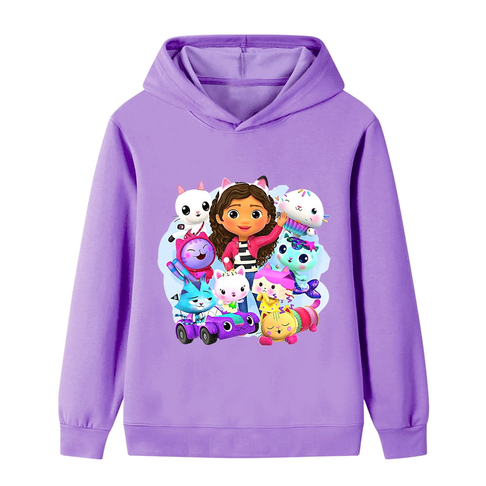 Click here for Unbranded Gabbys Dollhouse Printed Hoodie For Midd... prices