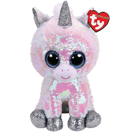 Ty Beanie Sequins Flippables Plush Animal Cat Owl Fox Rabbit Unicorn ...