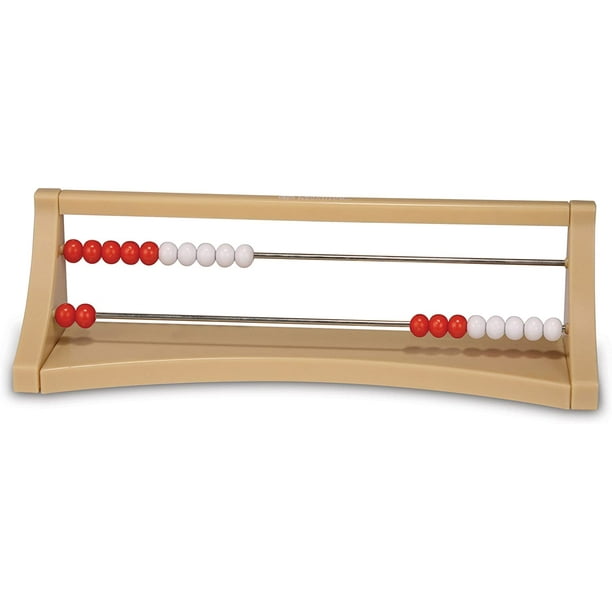 Learning Resources 2-Row Rekenrek Counting Frame, Early Math Skills ...