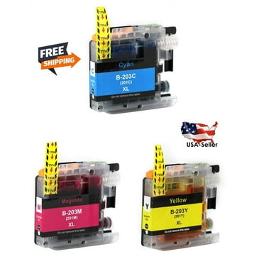 Brother Genuine Standard Yield Inkjet Printer Cartridges, LC201 ...
