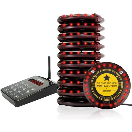 Dyfrio TD103 Pagers and Beepers,Pager System Long Range,3280ft,Out of ...