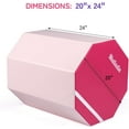 "Matladin 20""x20"" Indoor Gymnastics Octagon Skill Shape Tumbling ...