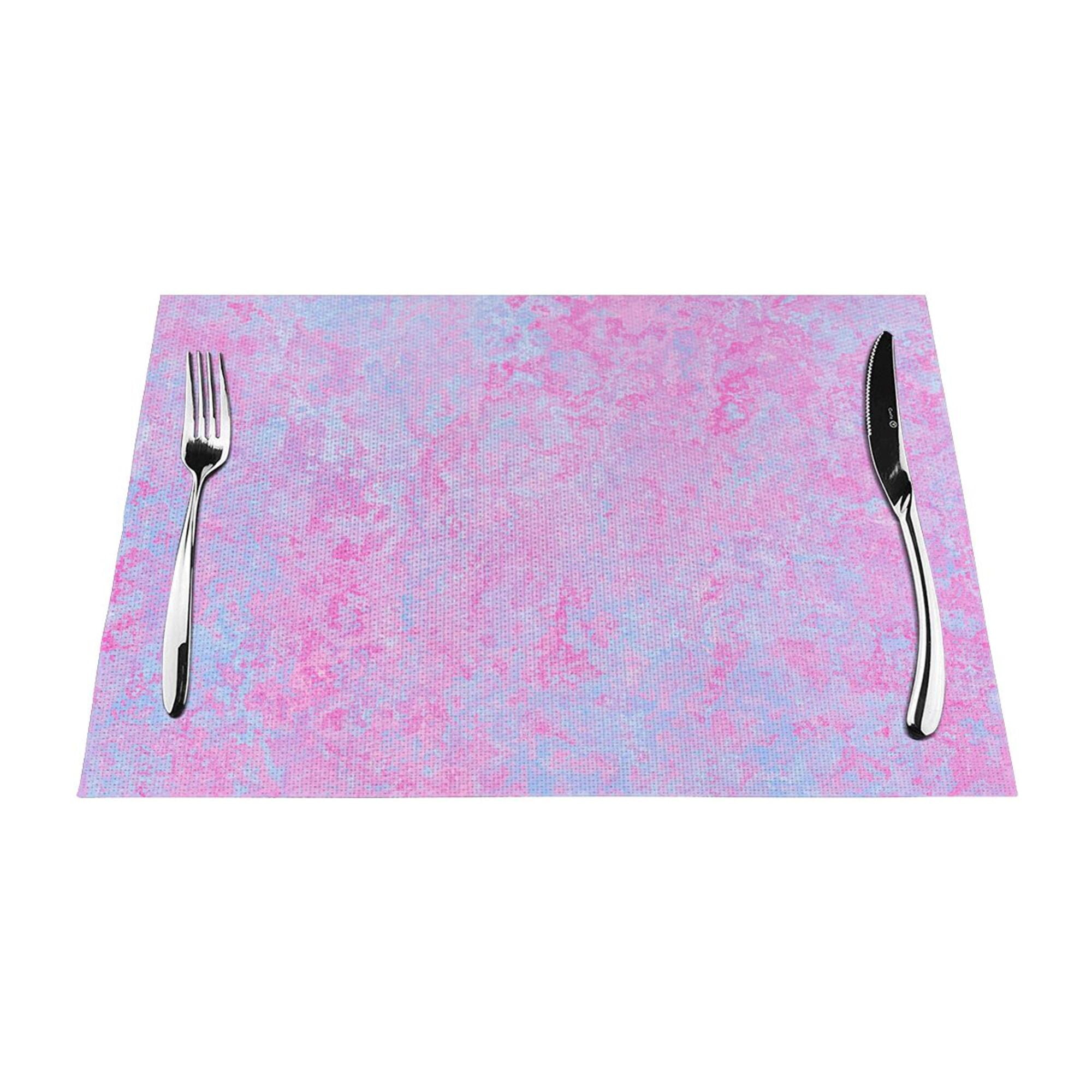 XMXY Woven Placemats Set of 4 PCS, Background Texture Table Mats ...