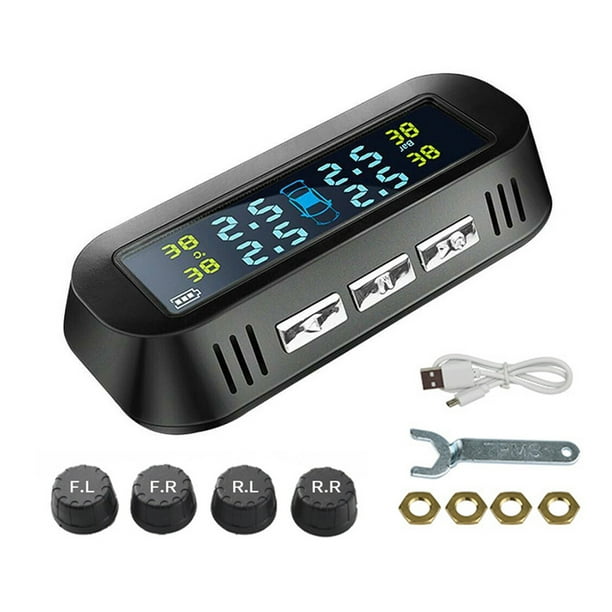 relayinert Solar TPMS Tire Pressure Monitors Pressure Monitors Pressure Monitoring System ...