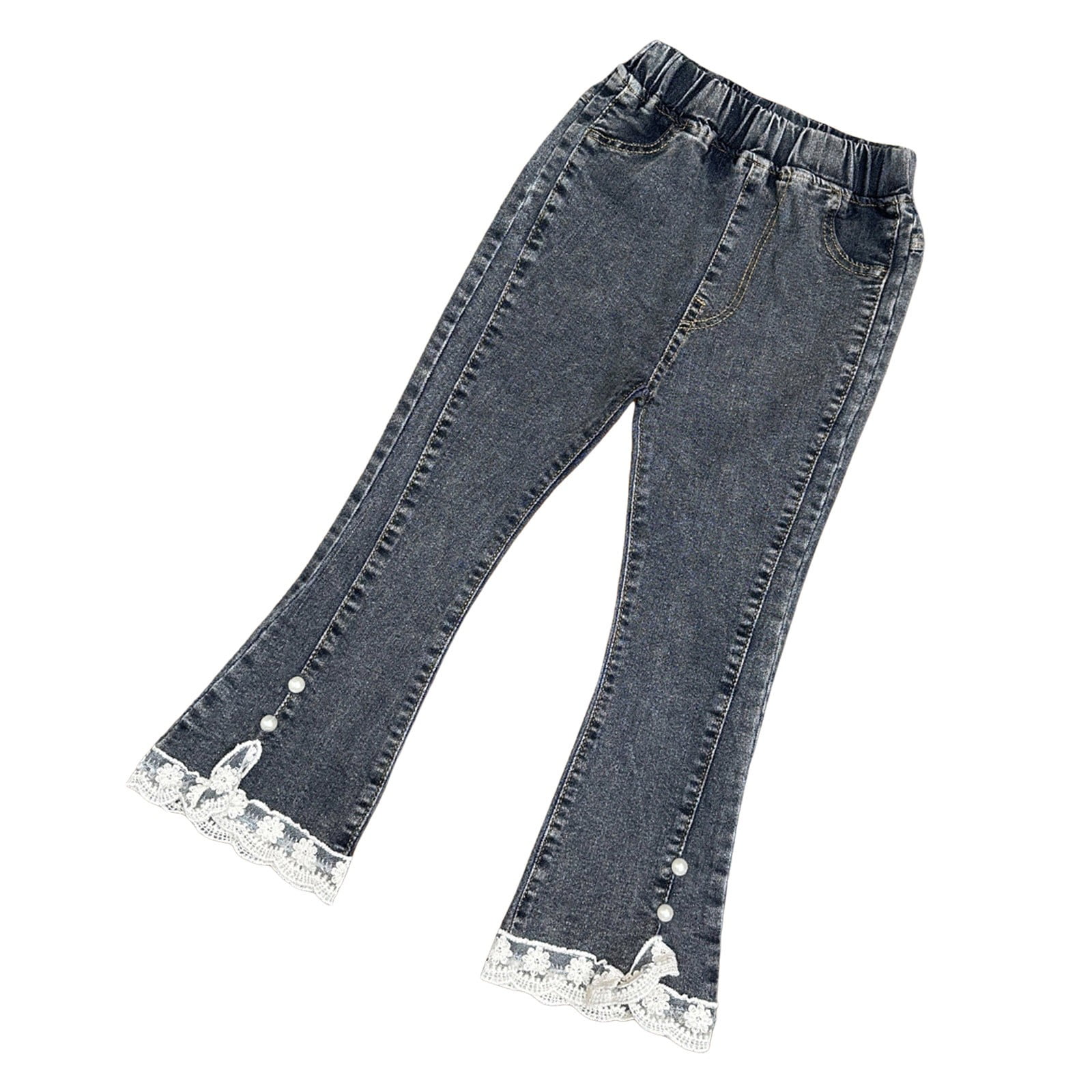 Click here for Curenmufel Baby Girl Jeans Girls Pocket Side High... prices
