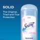 Secret Solid Antiperspirant and Deodorant Shower, Powder Fresh, 1.7 oz ...