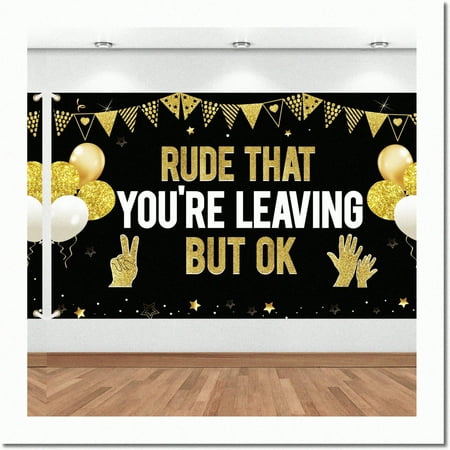 Farewell Fiesta: Hilarious Retirement & Going Away Party Decor - Rude ...